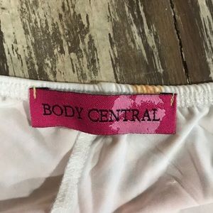 Body Central | Dresses | Body Central Halter Pink Peach Tie Dye Dress M ...